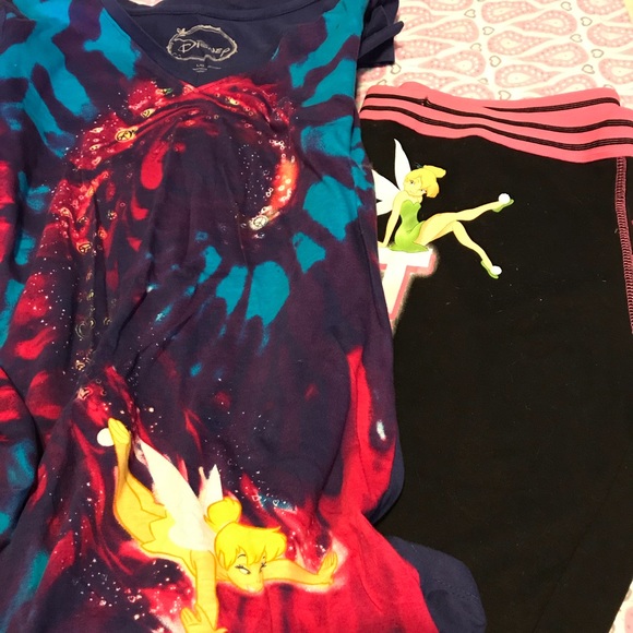 Disney | Intimates & Sleepwear | Tinker Bell Pajamas | Poshmark
